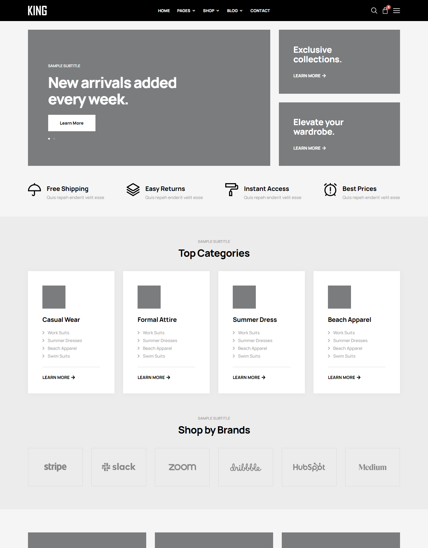 Elementor WooCommerce Homepage Templates for Your Store
